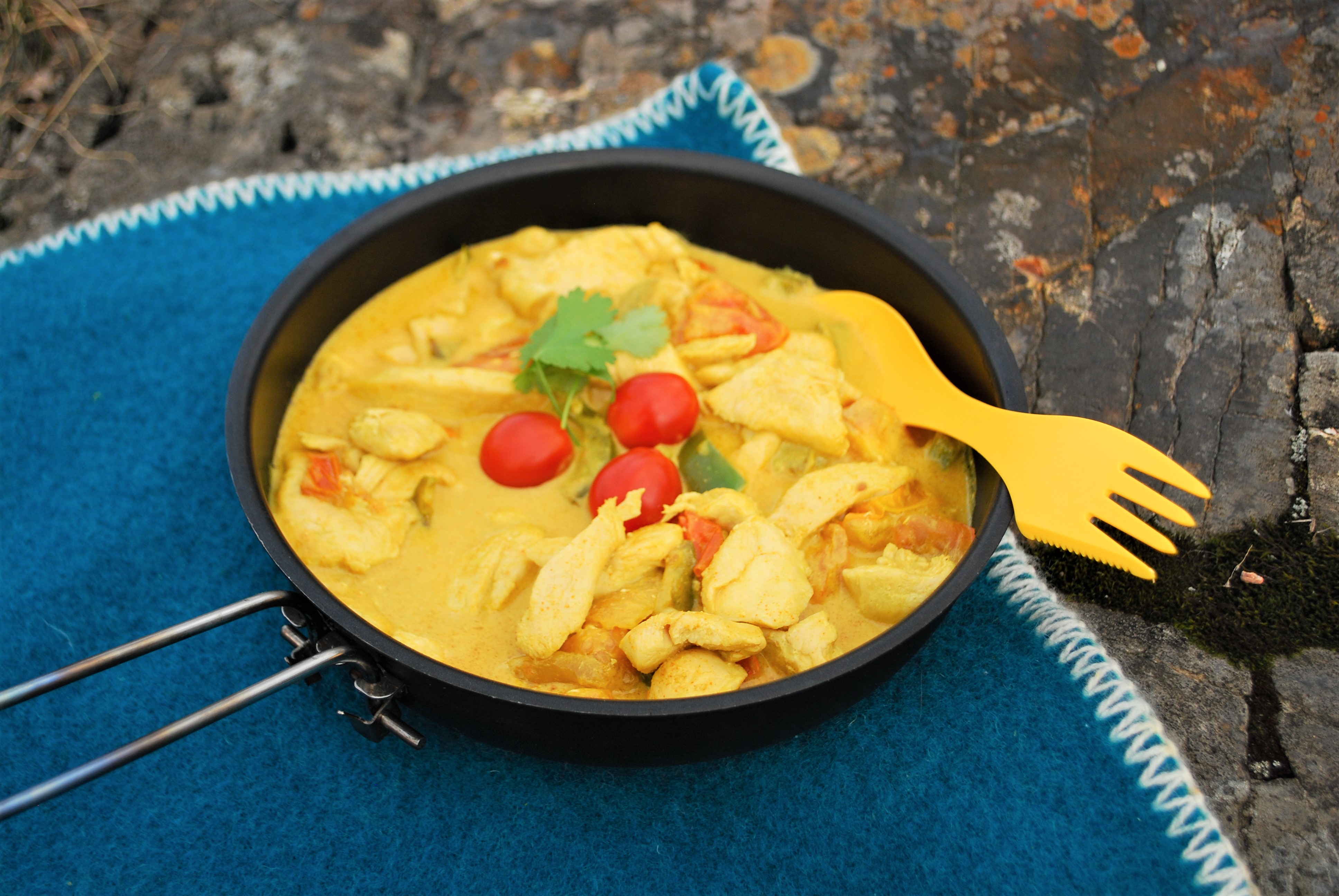 Gassisk kylling med kokosmelk - Turmat.no